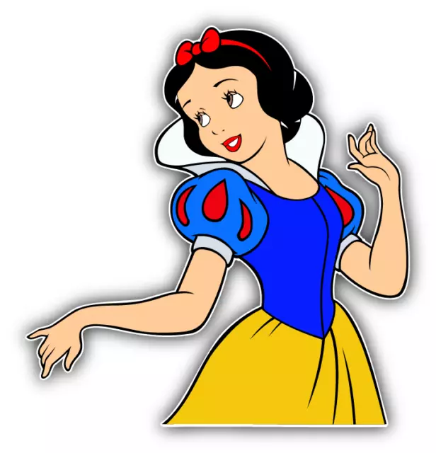 DOPASTICKER Snow White Cartoon Car Sticker Decal Phone Decal Water ...