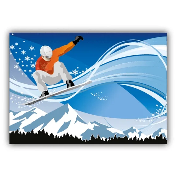 DOPASTICKER Snowboard Car Sticker Phone Decal Water Bottle Stickers ...