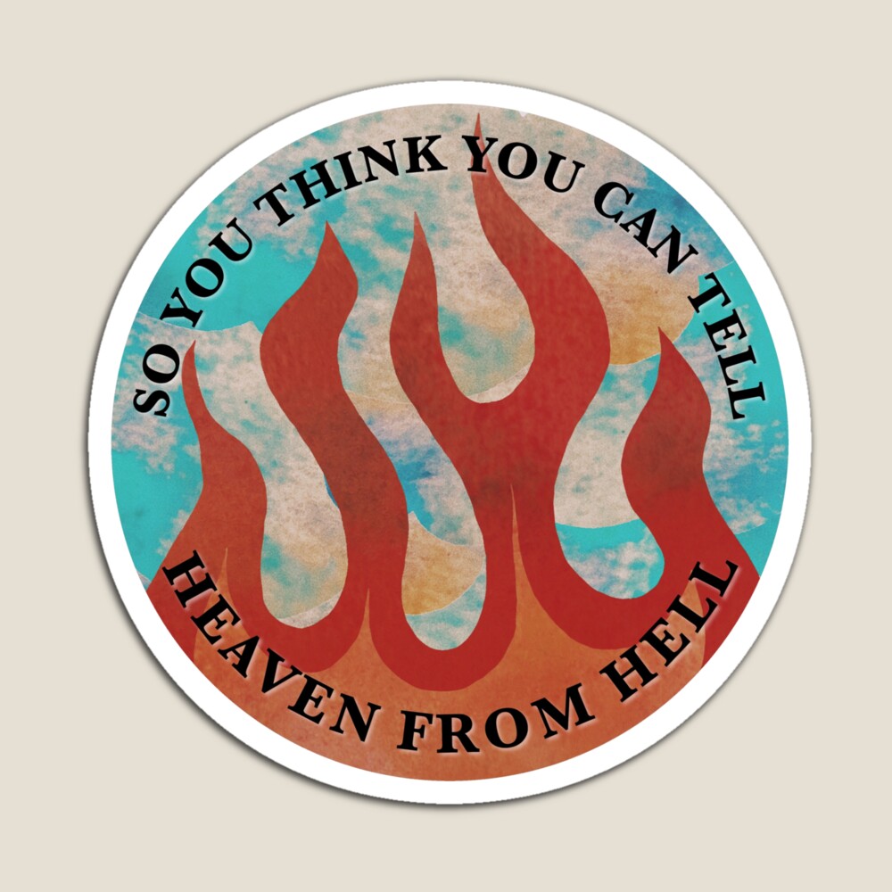 DOPASTICKER So You Think You Can Tell Sticker Decorative Laptop, Phone ...