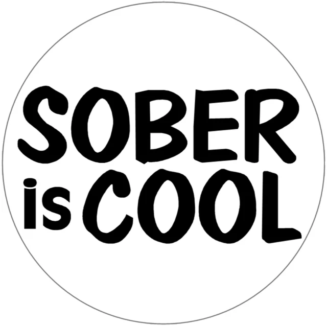 DOPASTICKER Sober Is Cool Sticker, Sobriety Phone Decal Water Bottle ...