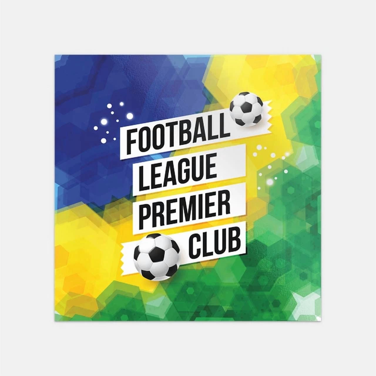 DOPASTICKER Soccer Football League Premier Club Sticker Decal Phone ...