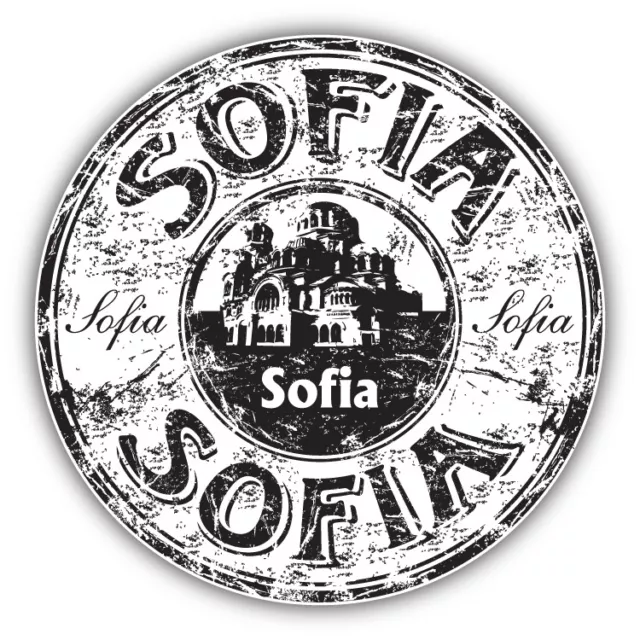 DOPASTICKER Sofia Name Grunge Rubber Stamp Sticker Decal Phone Decal ...