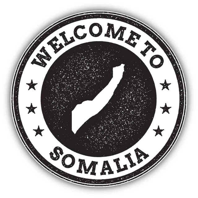 DOPASTICKER Somalia Map Grunge Welcome Stamp Sticker Decal Phone Decal ...