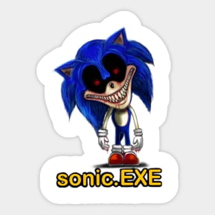 DOPASTICKER Sonic.Exe Fan Art Design Sticker & Fanart, Game, Gamer ...