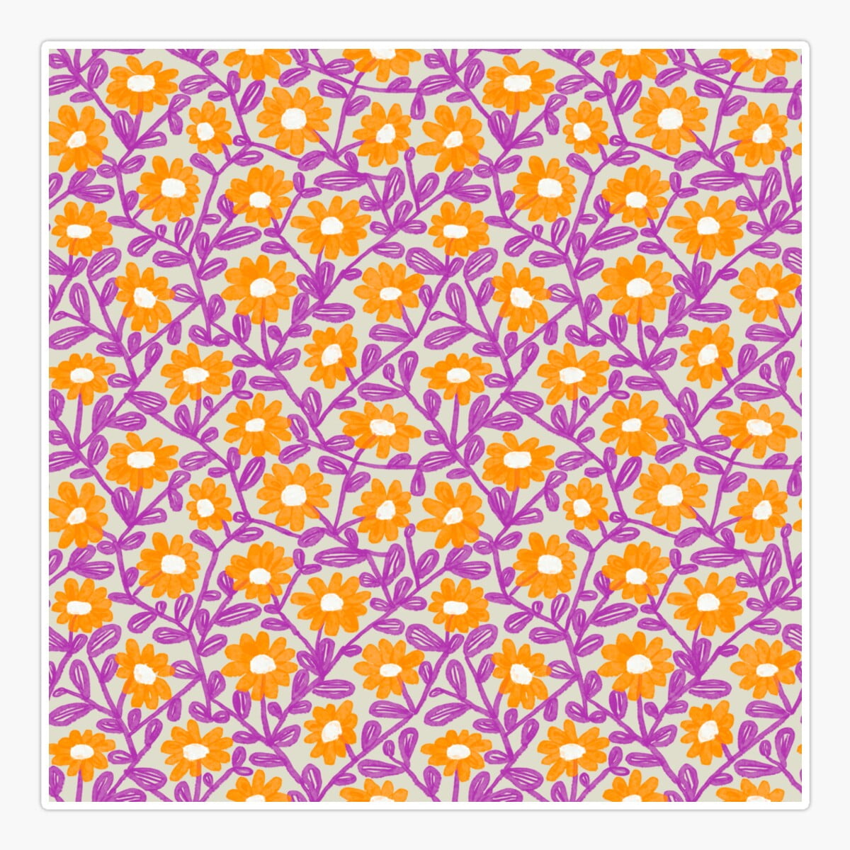 DOPASTICKER Sonja Flower Garden 3 Sticker, Phone Sticker Car Stickers ...