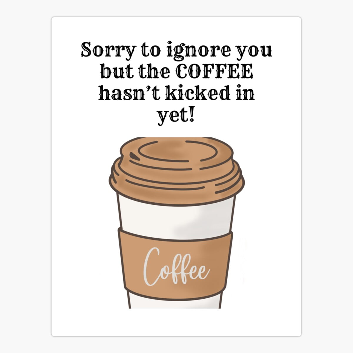 DOPASTICKER Sorry Sticker, Phone Sticker Water Bottle Stickers Car ...