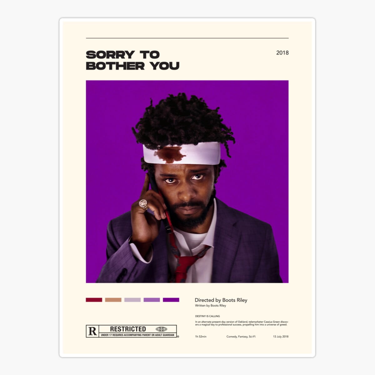 DOPASTICKER Sorry To Bother You, Classicult Prints, Vintage Retro Art ...