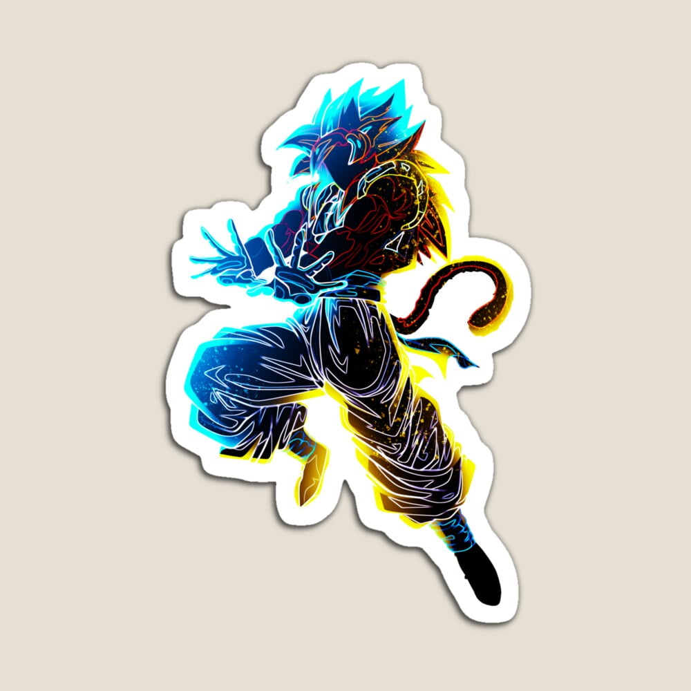 DOPASTICKER Soul Of Broly Decorative Laptop, Phone Stickers, Waterproof ...