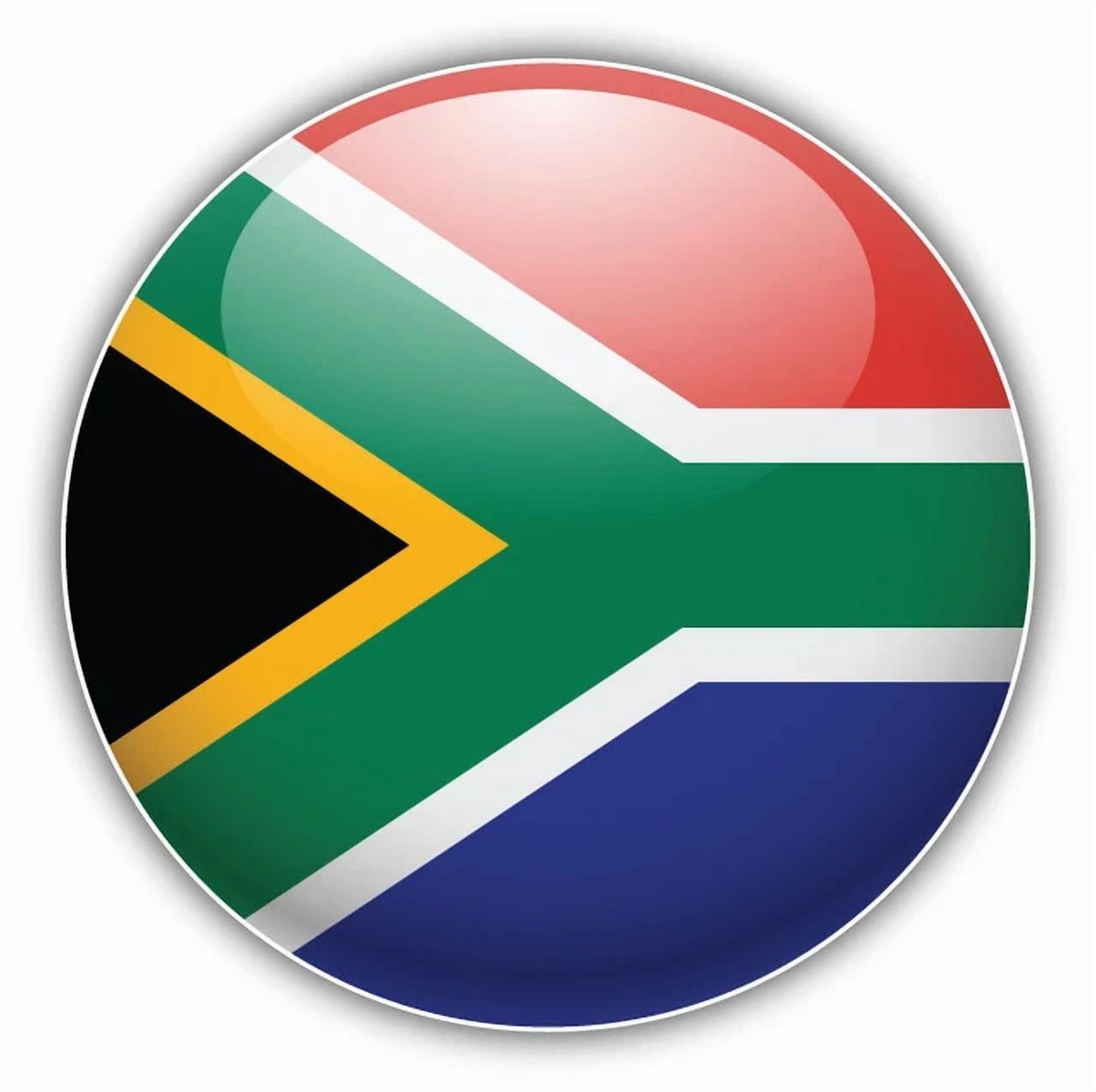 DOPASTICKER South Africa World Flag Sticker Decal Phone Decal Water ...