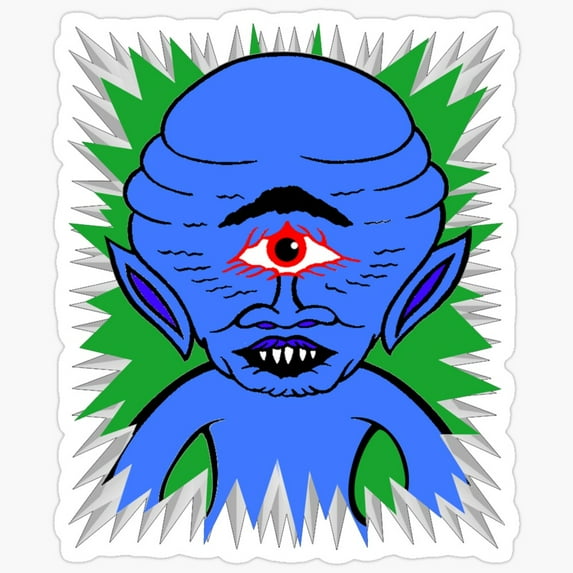DOPASTICKER Space Cyclops Perfect Sticker Gift Everyone Phone Decal ...