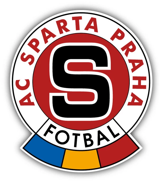 DOPASTICKER Sparta Praha Fc Czech Republic Soccer Football Car Sticker ...