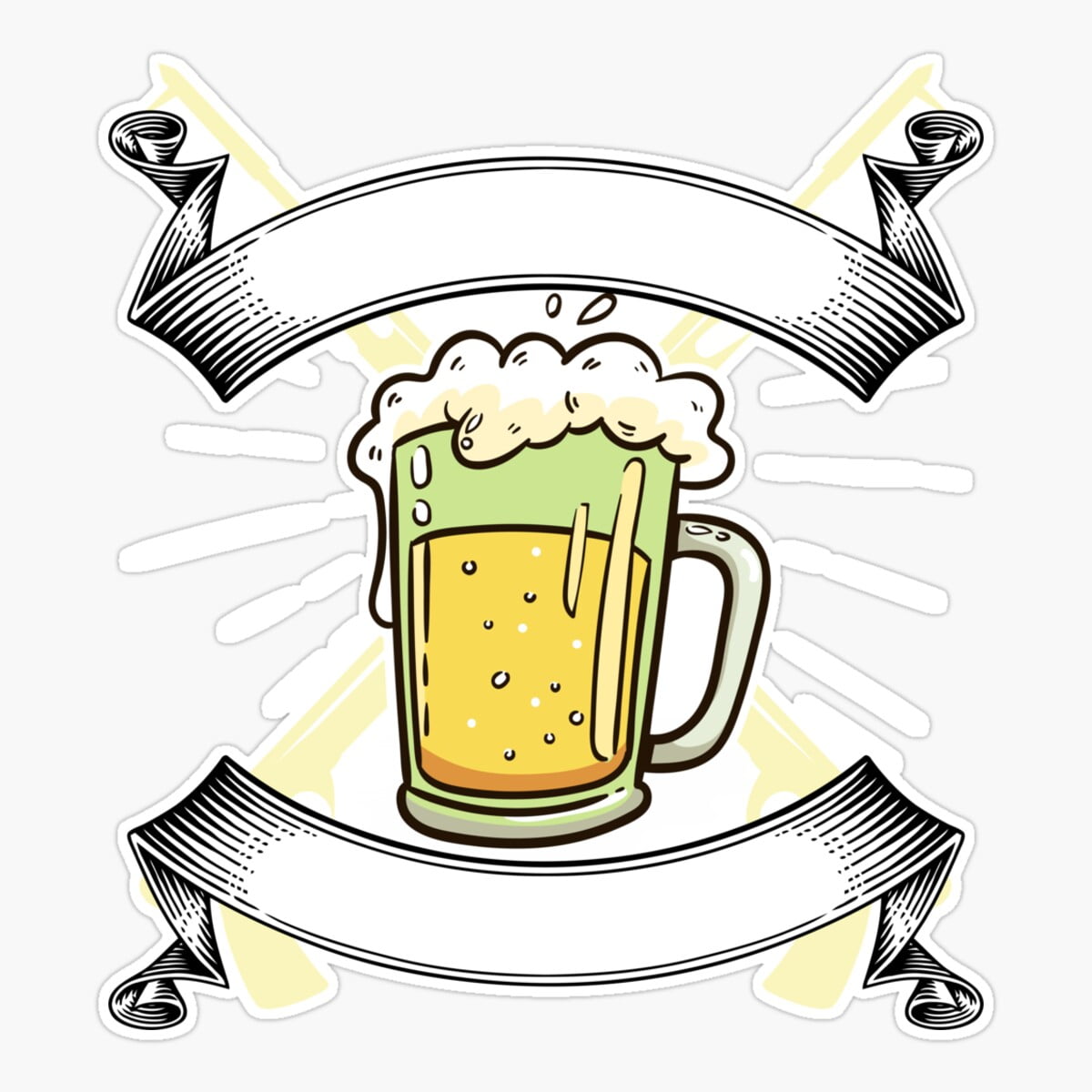 DOPASTICKER Spears Before Beer Sticker, Phone Sticker Car Stickers ...