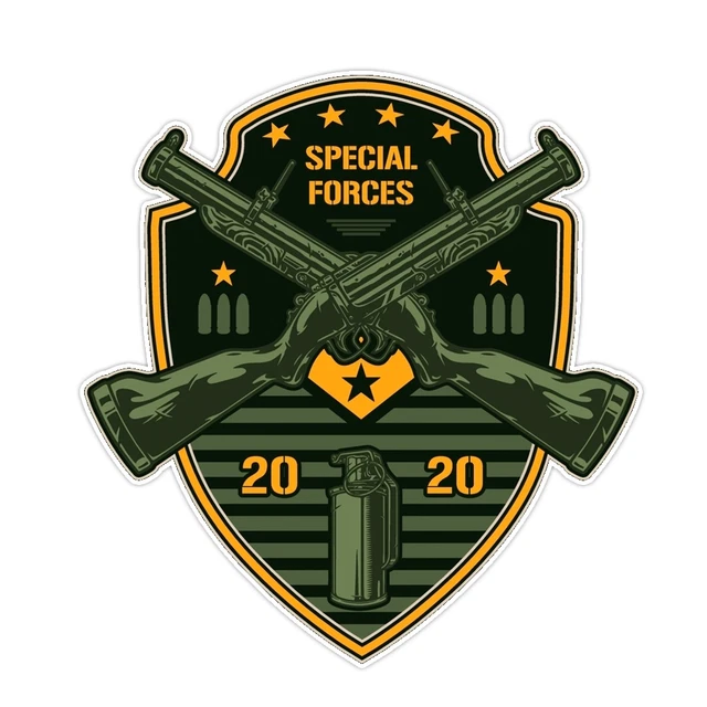 DOPASTICKER Special Forces Sticker Military Soldier Decal Phone Decal ...