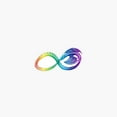 DOPASTICKER Spectrum Infinity Dragon Sticker Phone Sticker, Latop ...