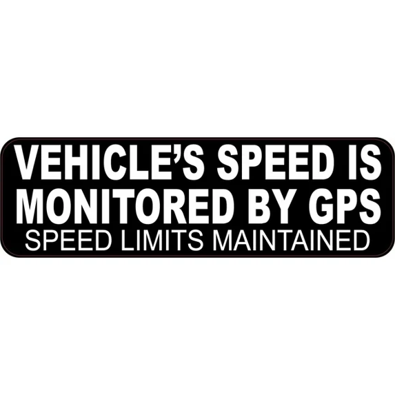 DOPASTICKER Speed Monitored By Gps Sticker Phone Sticker, Latop Sticker ...
