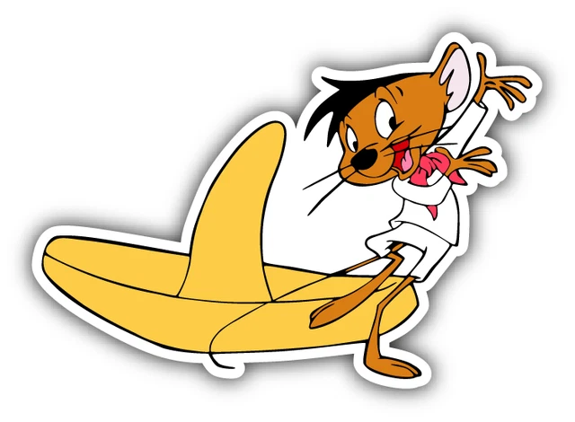 DOPASTICKER Speedy Gonzales Dance Cartoon Car Sticker Decal Phone Decal ...