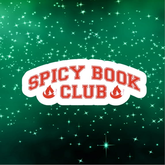 DOPASTICKER Spicy Book Club, Book Inspired Waterproof Sticker, Gift ...