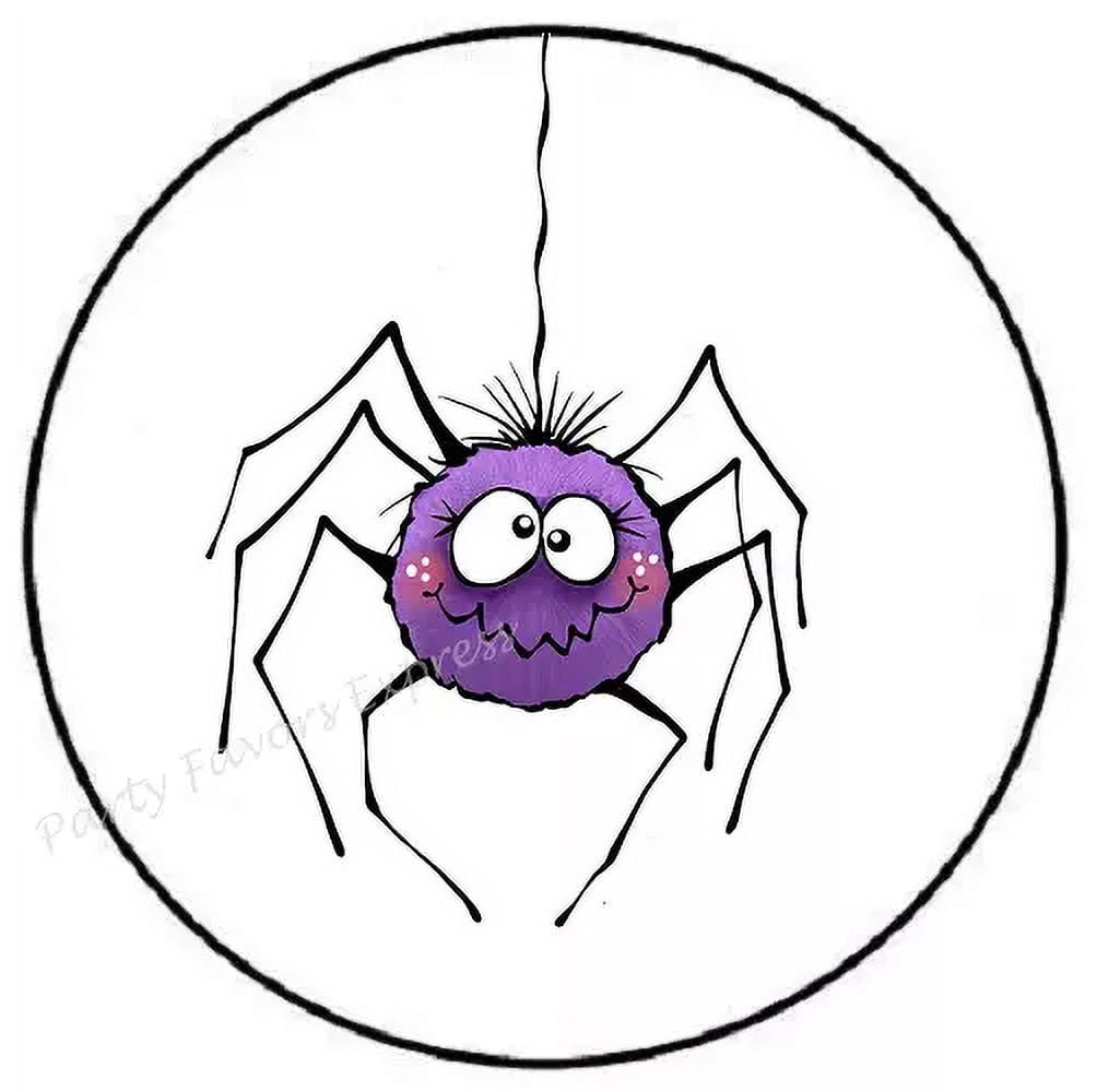 DOPASTICKER Spider Hallo.Ween Stickers Favors Gift You - Decorate ...