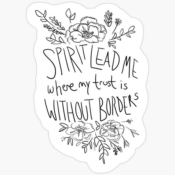 DOPASTICKER Spirit Lead Me, Perfect Birthday Gift Everyone Phone ...