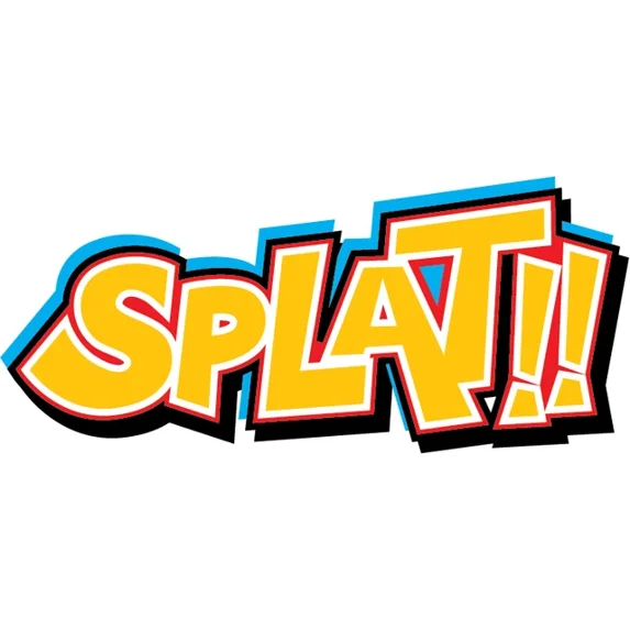 DOPASTICKER Splat Blue Comic Book Explosion Sticker Decal Phone Decal ...