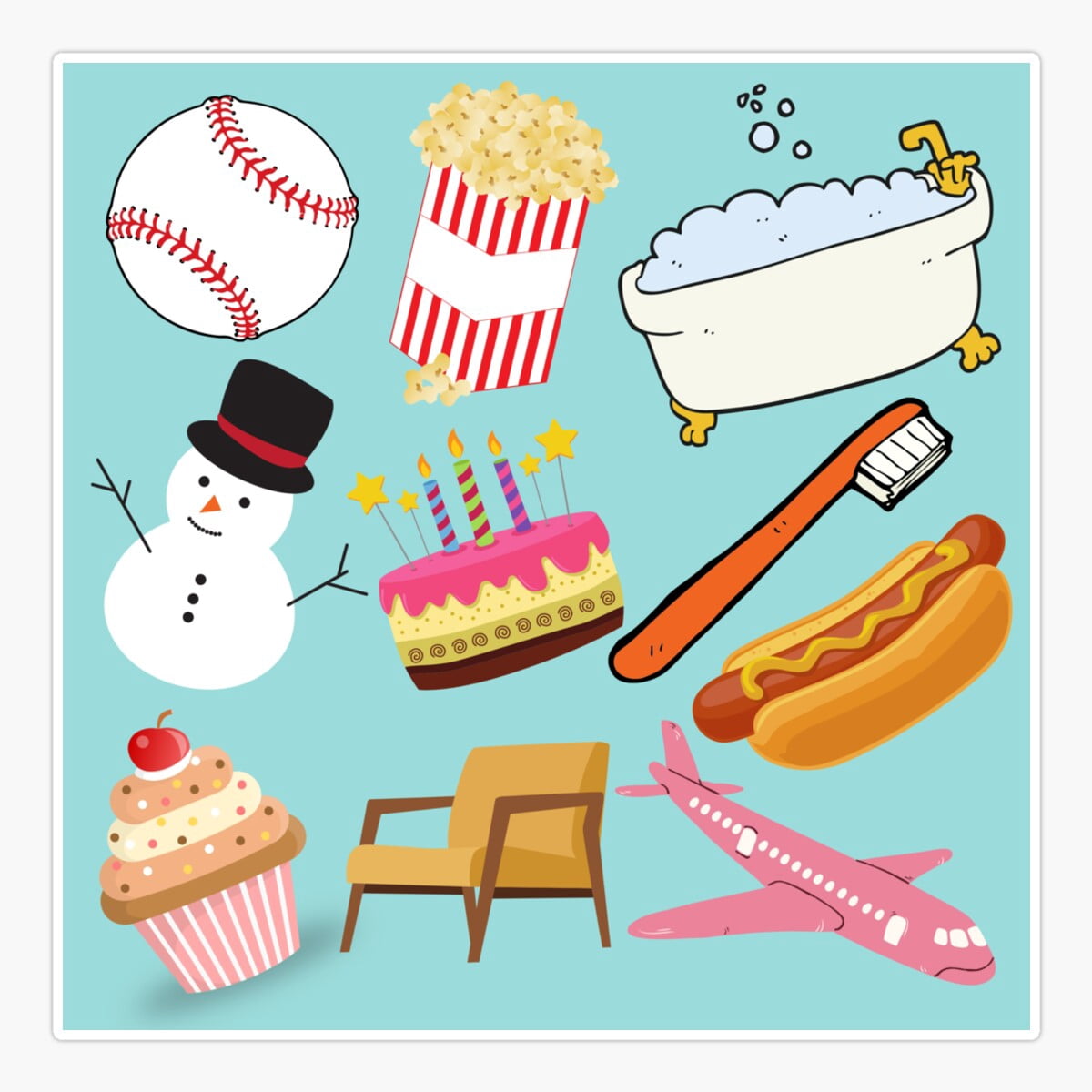 DOPASTICKER Spondees For Pediatric Audiologists Sticker, Phone Sticker ...