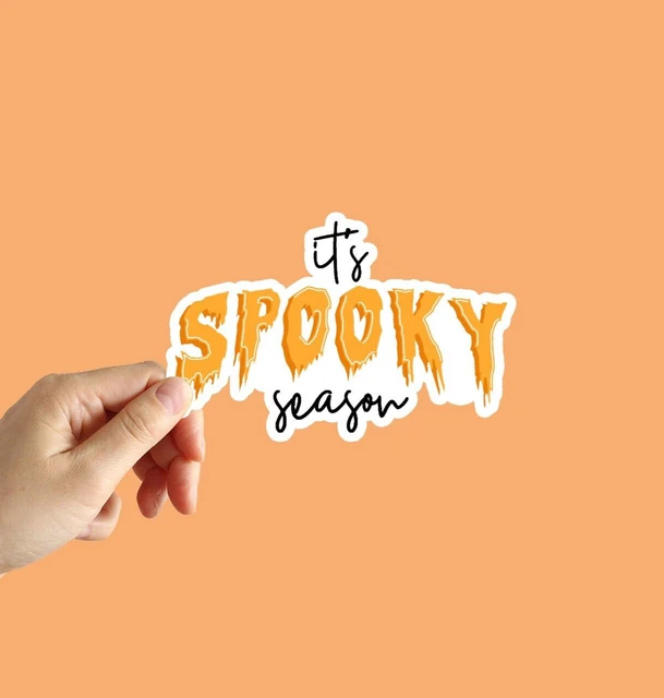 DOPASTICKER Spooky Season Sticker Fall Horror Sticker Phone Decal Water ...