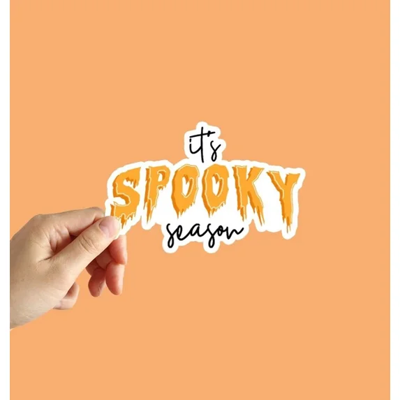 DOPASTICKER Spooky Season Sticker Fall Horror Sticker Phone Decal Water ...
