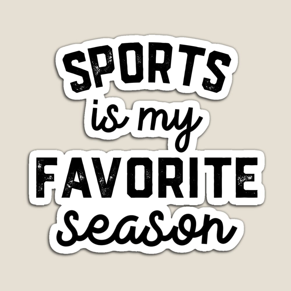 DOPASTICKER Sports Season, Favorite Sports, Sports Mens Womens Lover ...
