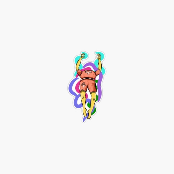 DOPASTICKER Sporty Boy Sticker, Phone Sticker Water Bottle Sticker Car ...