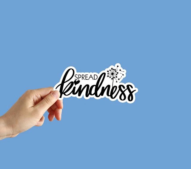 DOPASTICKER Spread Kindness Sticker Phone Decal Water Bottle Stickers ...