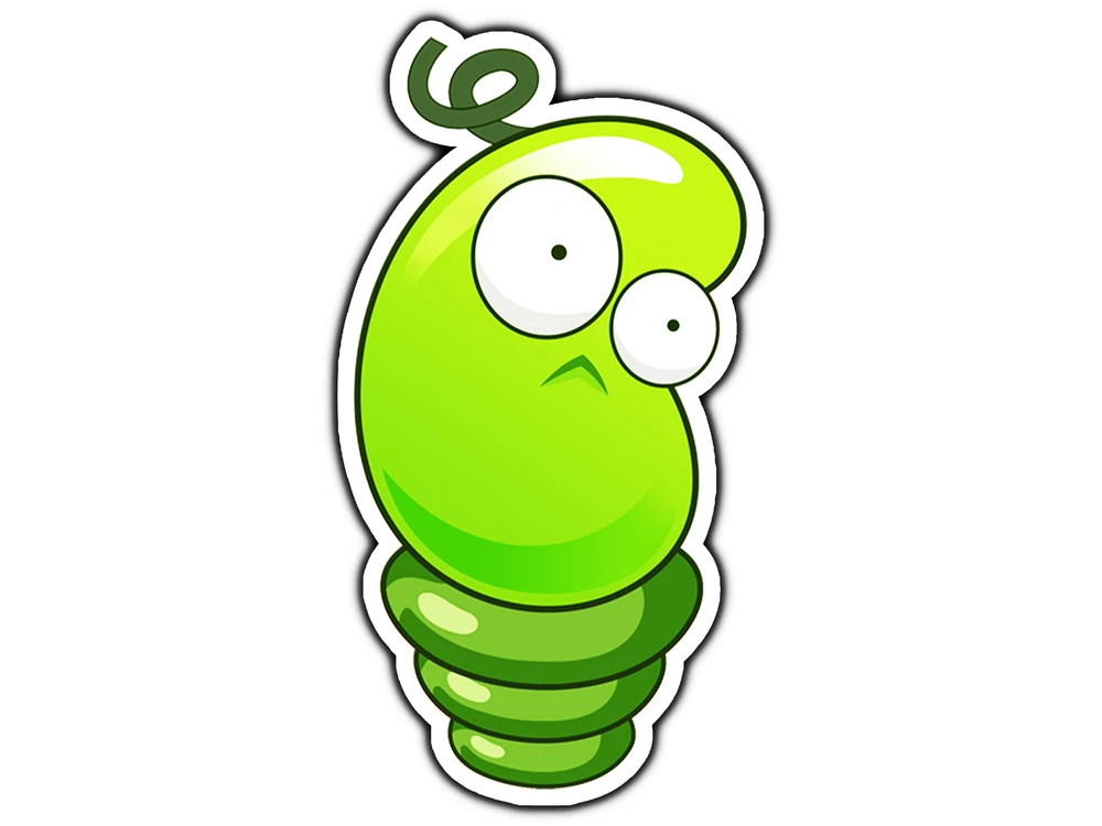 DOPASTICKER Spring Bean Sticker Decal Phone Decal Water Bottle Stickers, Cars Stickers, Water ...