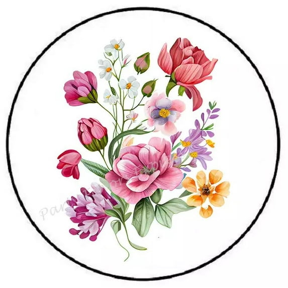DOPASTICKER Spring Flowers Decorative Laptop, Phone Stickers ...