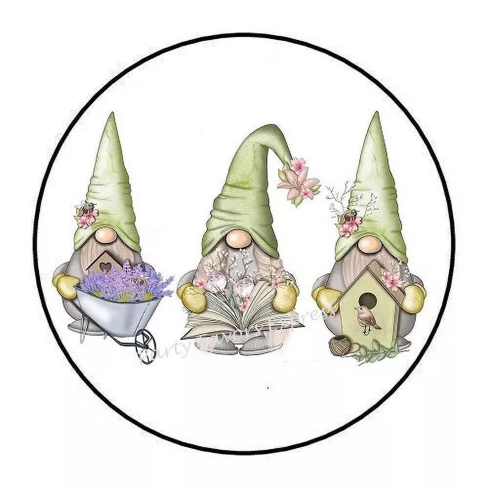 DOPASTICKER Spring Gnomes Decorative Laptop, Phone Stickers, Waterproof ...