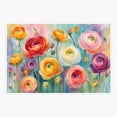 DOPASTICKER Springtime Garden Ranunculus Buttercups Flowers Sticker ...
