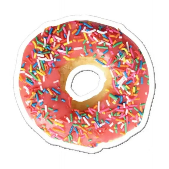 DOPASTICKER Sprinkle Donut Sticker Phone Decal Water Bottle Stickers ...
