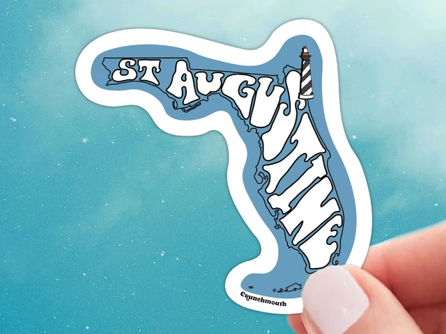 DOPASTICKER St. Augustine Floridast Augustine Lighthouse Sticker For ...