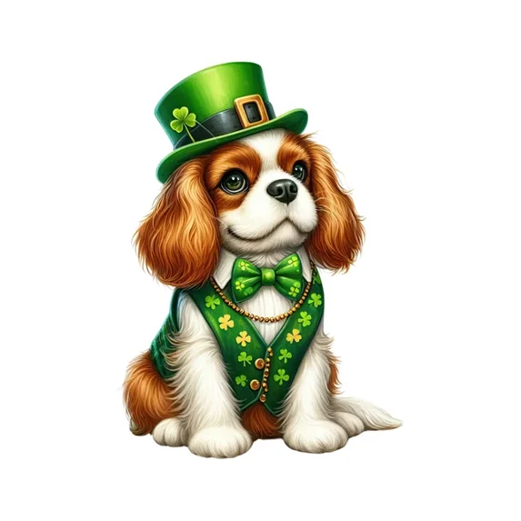 DOPASTICKER St Patrick'S Day Dog Car Sticker Dogs Sticker Phone Sticker ...