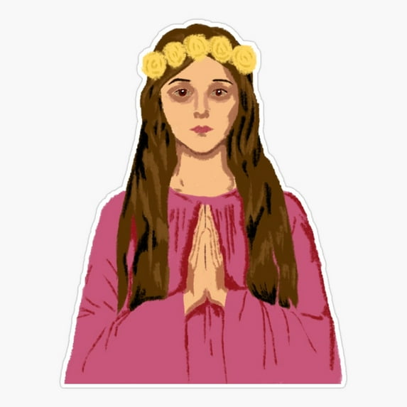 DOPASTICKER St. Philomena Sticker, Phone Sticker Water Bottle Sticker ...