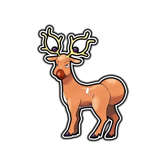 DOPASTICKER Stantler Sticker Decal Phone Decal Water Bottle Stickers ...