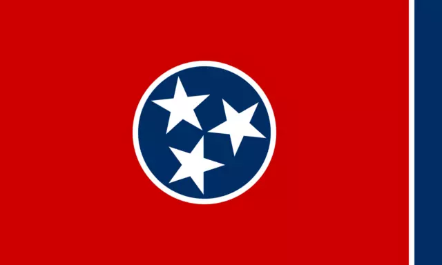DOPASTICKER State Of Tennessee Flag Sticker Decal Usa Tennessee State ...