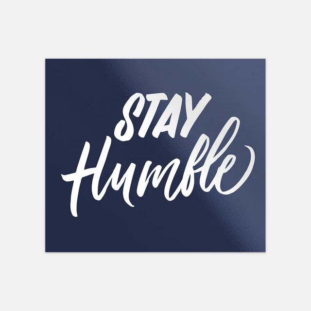 DOPASTICKER Stay Humble Safety Sticker Decal Phone Decal Water Bottle ...