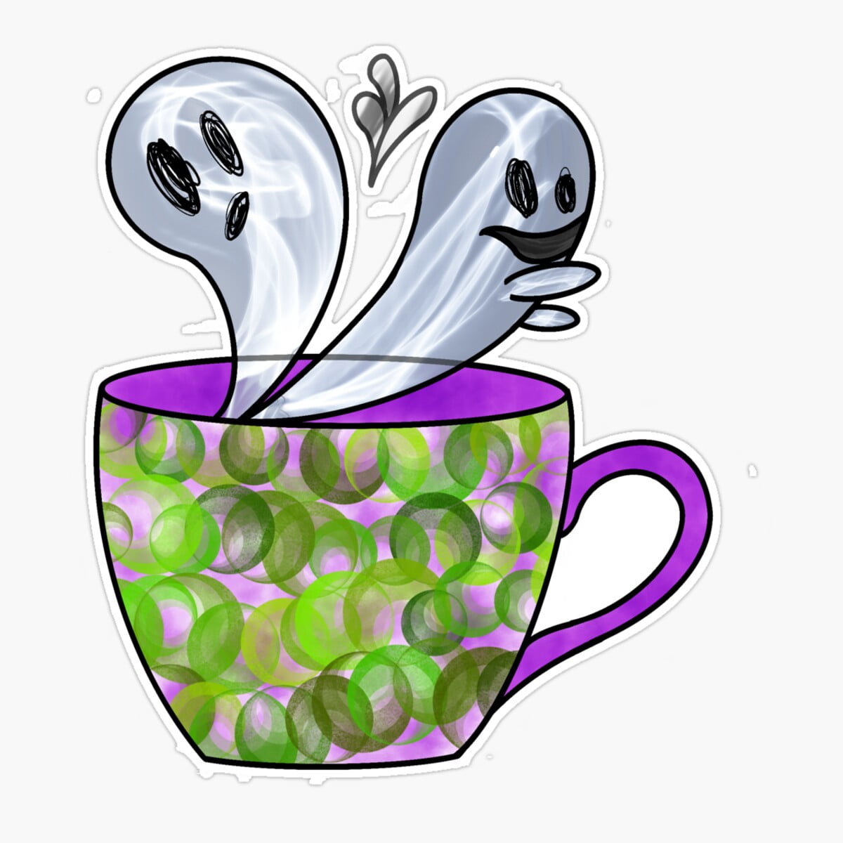 DOPASTICKER Steam Spirits Sticker, Phone Sticker Car Stickers, Birthday ...