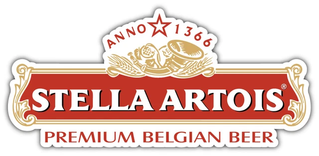 DOPASTICKER Stella Artois Logo Sticker Decal Phone Decal Water Bottle ...
