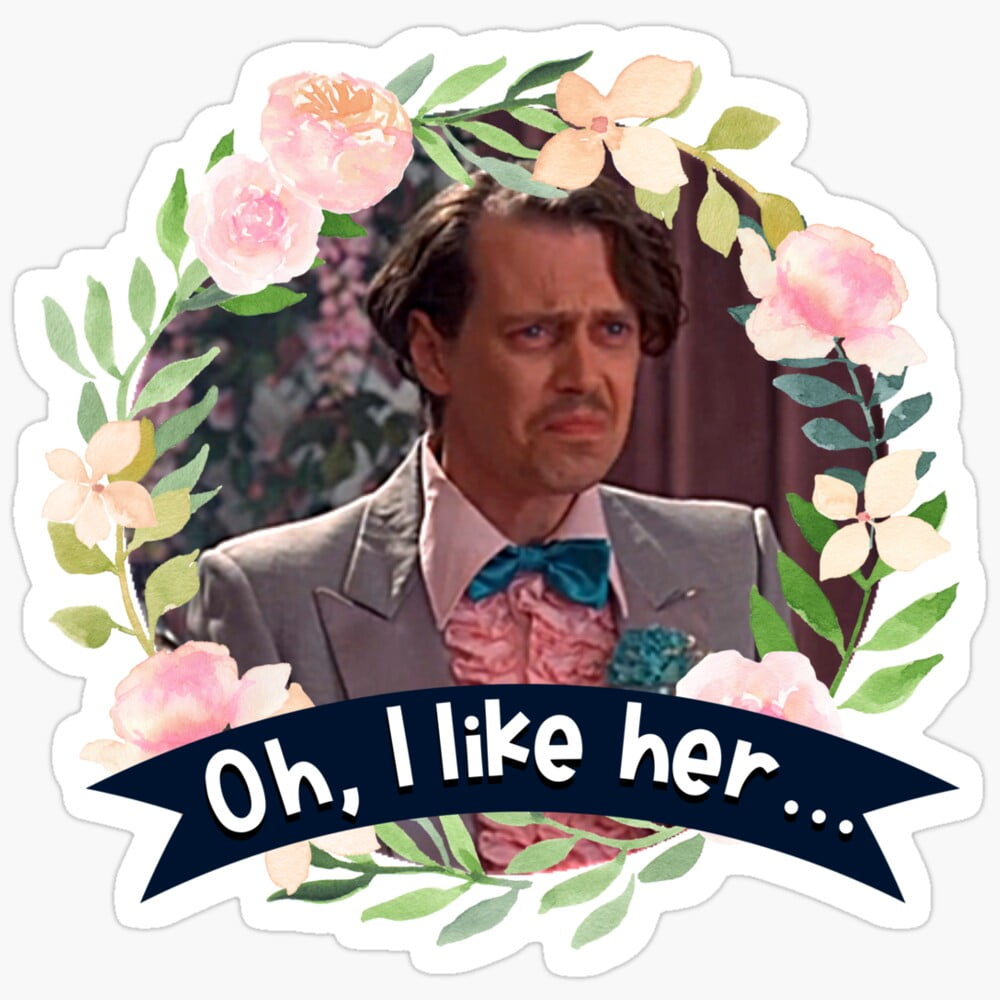 DOPASTICKER Steve Wedding Singer I Like Her Sticker Phone Decal Water ...