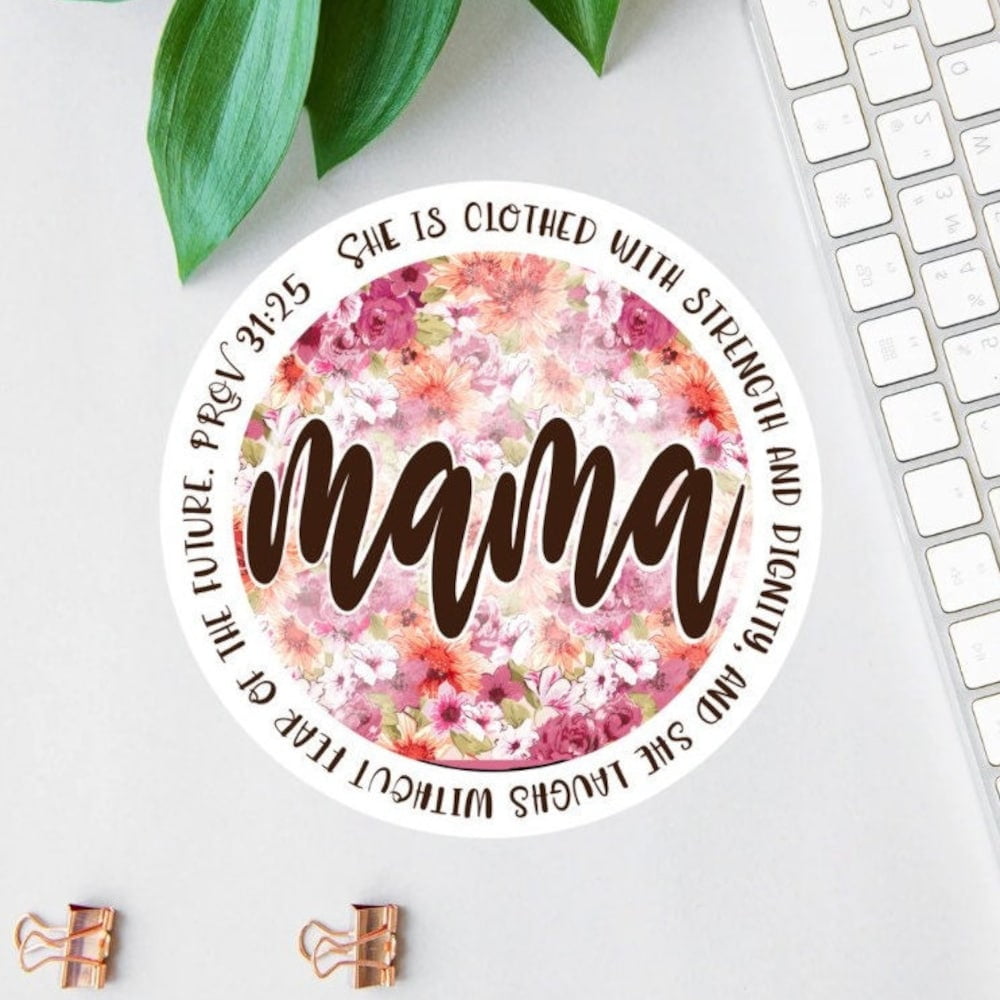 DOPASTICKER She Is Sticker, Affirmation Sticker, Clear Laptop Sticker ...