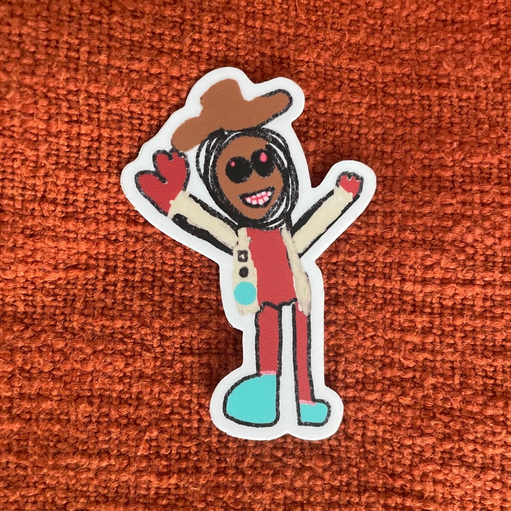 DOPASTICKER Sticker Designed By My Son! Finder Creeper Sticker, Spooky ...