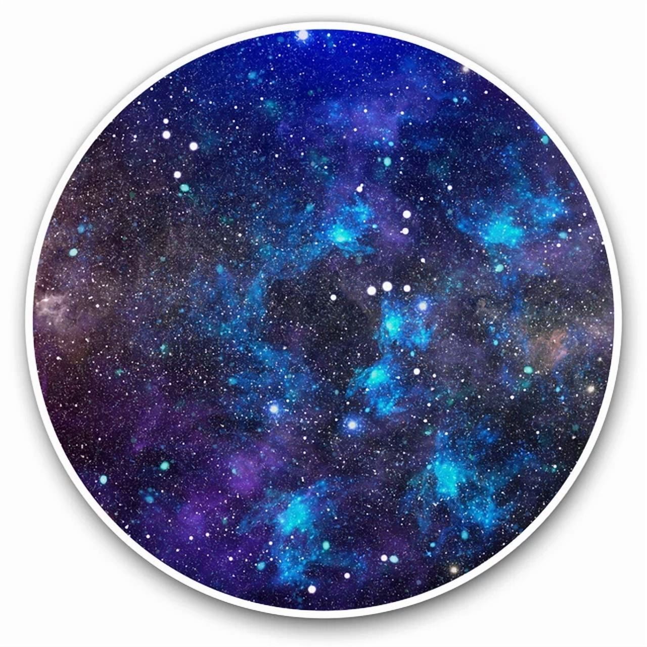 DOPASTICKER Stickers - Blue Solar System Space Star Art Cool Gift ...