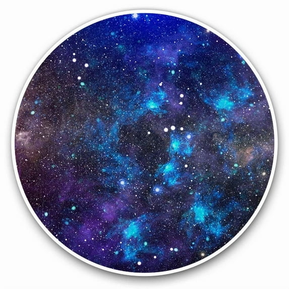 DOPASTICKER Stickers - Blue Solar System Space Star Art Cool Gift ...