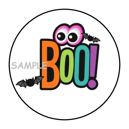 DOPASTICKER Stickers Boo Party Favors Phone Decal Water Bottle Stickers ...