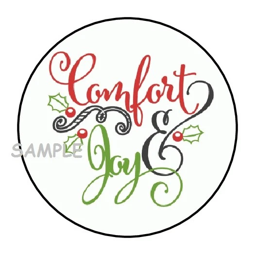 DOPASTICKER Stickers Comfort And Joy Phone Decal Water Bottle Stickers ...